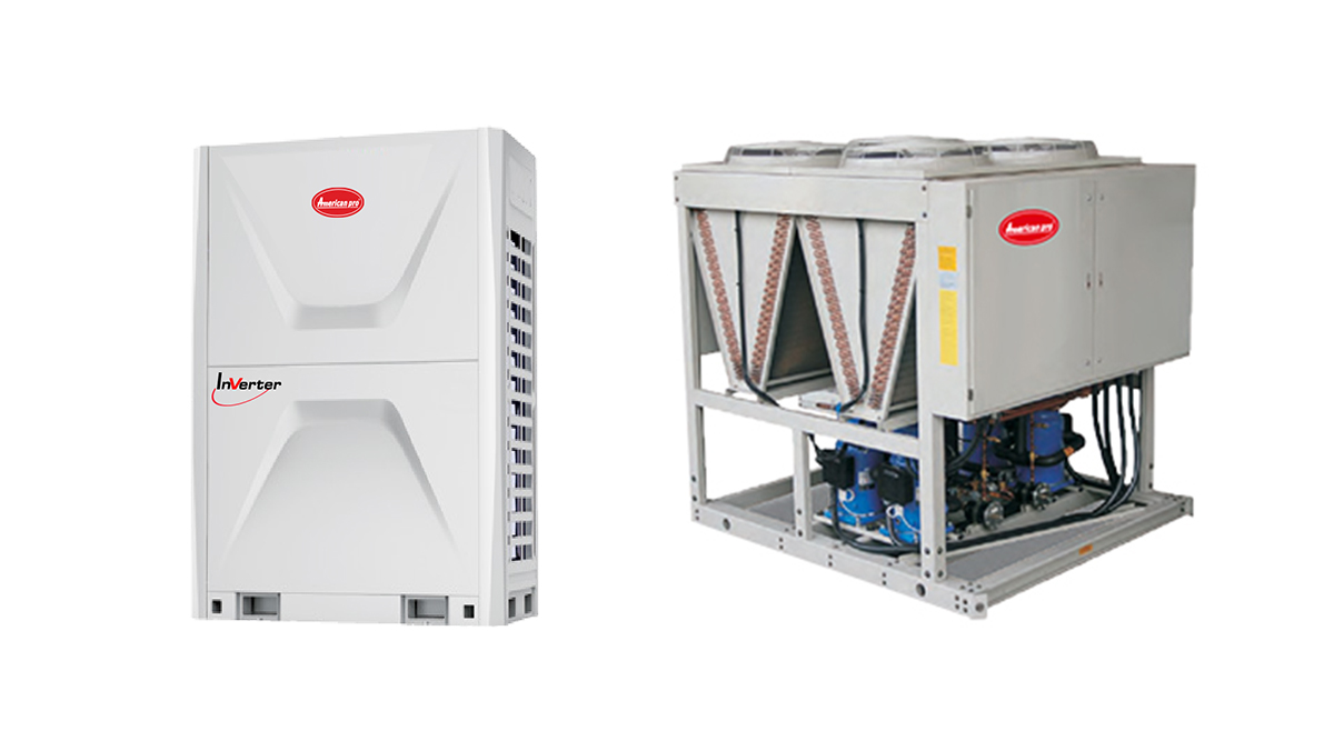 What is the difference between VRF and Chiller